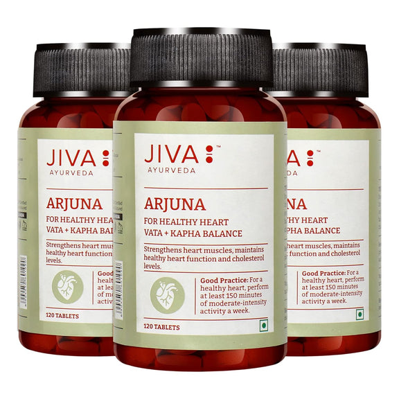 Arjuna Tablets - Buy Arjuna Tablets Online at Best Price in India – JivaAyurveda