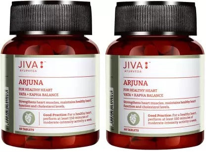 Arjuna Tablets - Buy Arjuna Tablets Online at Best Price in India – JivaAyurveda