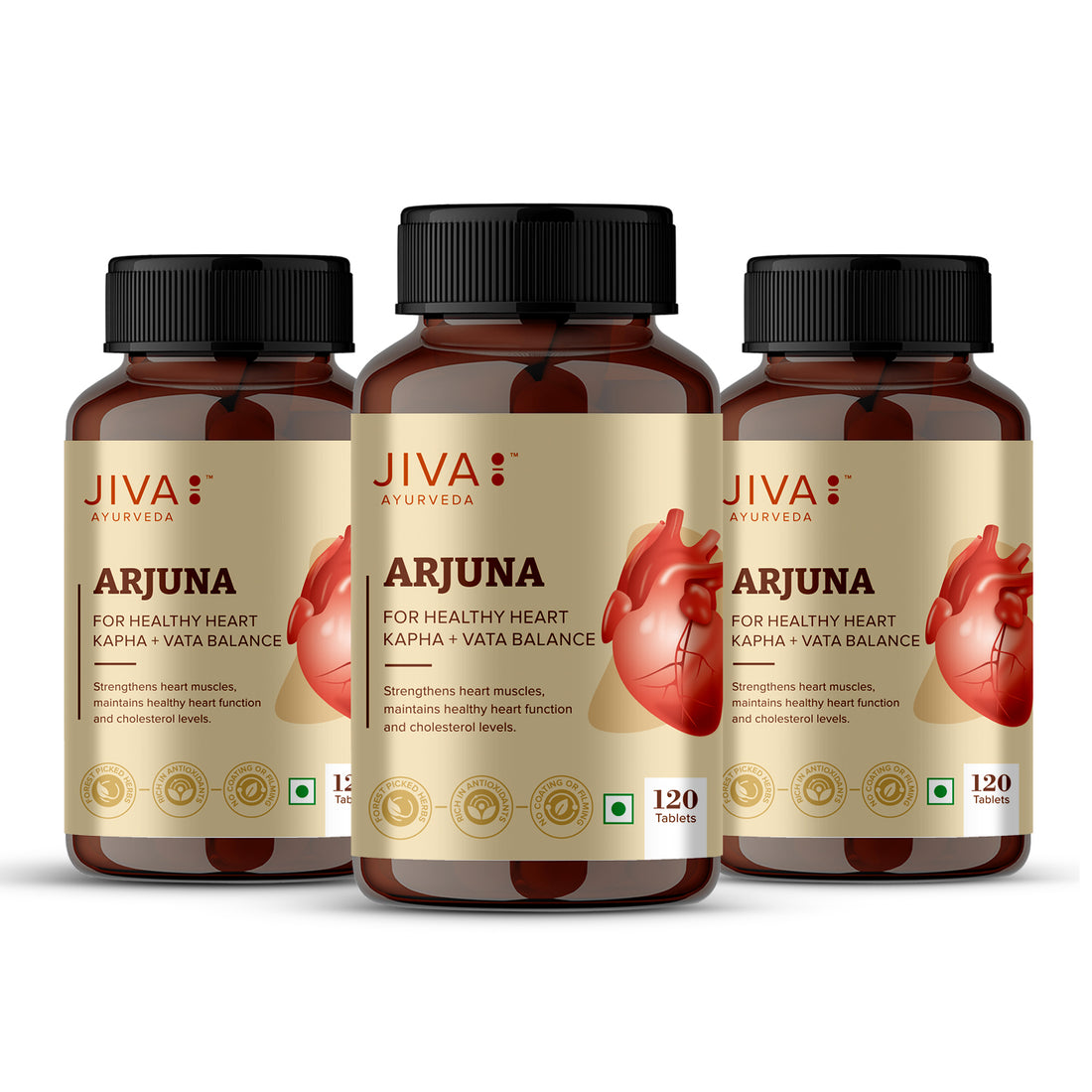 Arjuna Tablets - Buy Arjuna Tablets Online at Best Price in India – JivaAyurveda