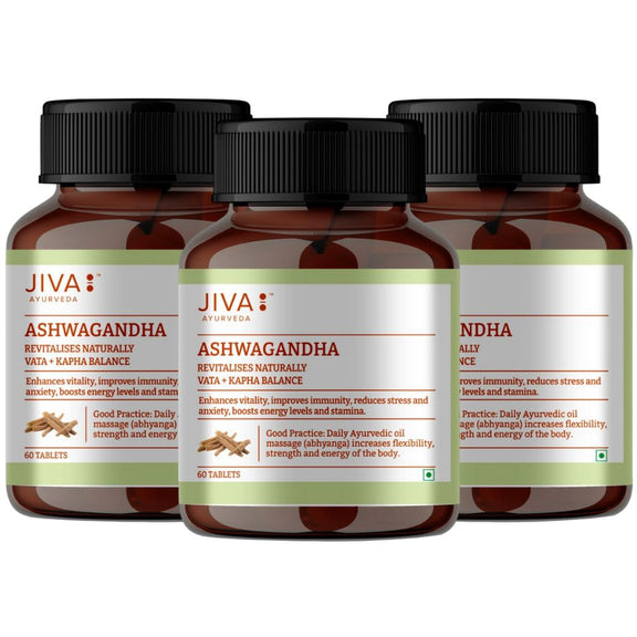 Buy Ashwagandha Tablets Online at Best Price in India – JivaAyurveda
