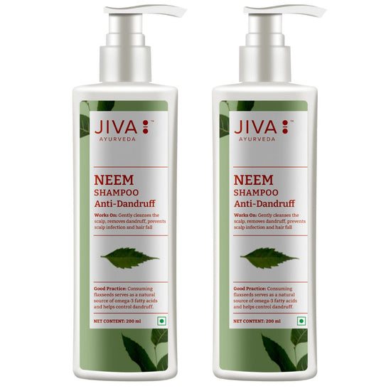 Buy Neem Shampoo Online for for Dandruff-Free, Healthy Hair – JivaAyurveda