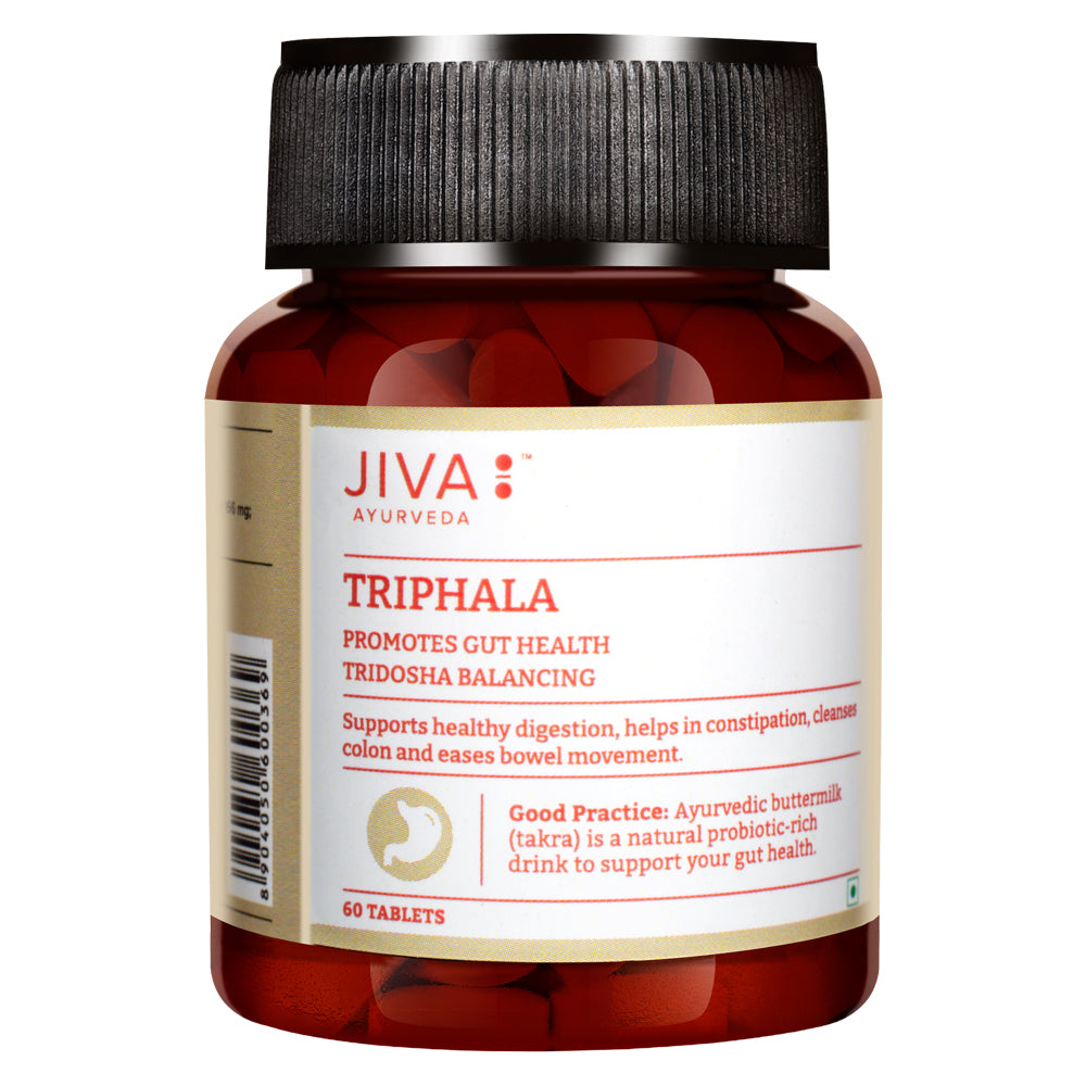Jiva Triphala Tablets - Digestive Cleanse & Holistic Wellness ...