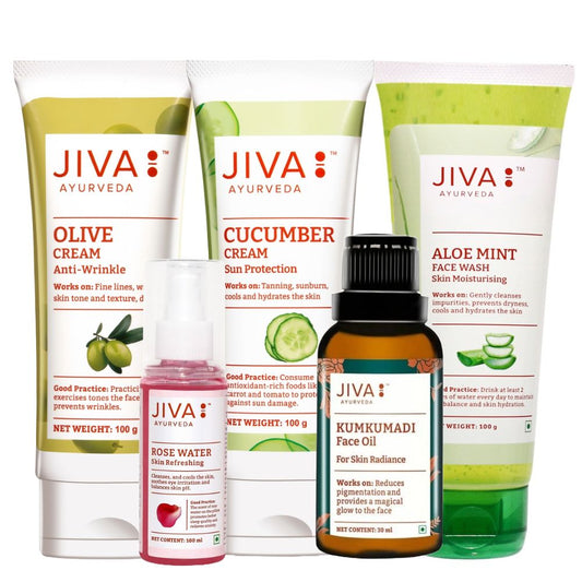 Glowing Skin Awaits - Discover Jiva's Natural Skin Care Products ...