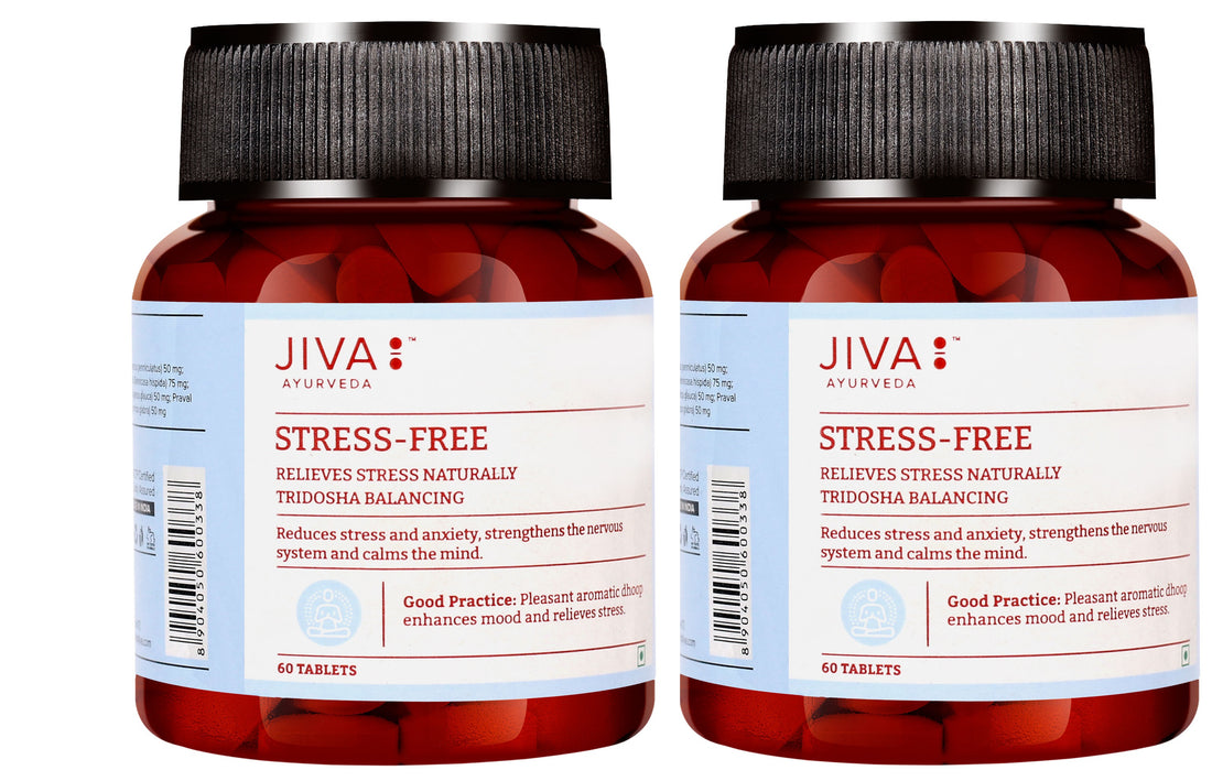 Stress Free Tablets – JivaAyurveda
