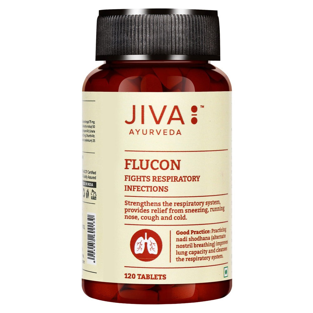 Flucon Tablets - Natural Relief from Flu & Cold | Jiva Ayurveda ...